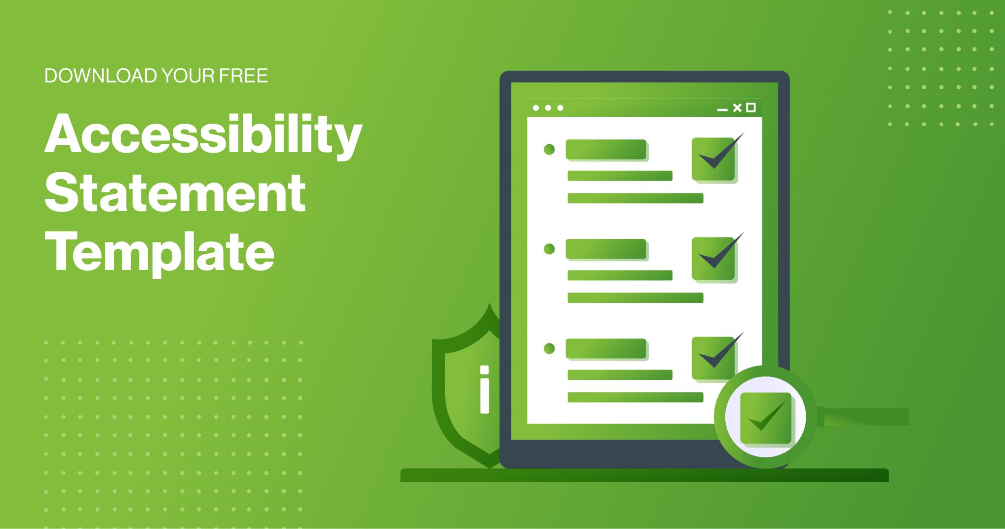 Download Your Free Accessibility Statement Template Here