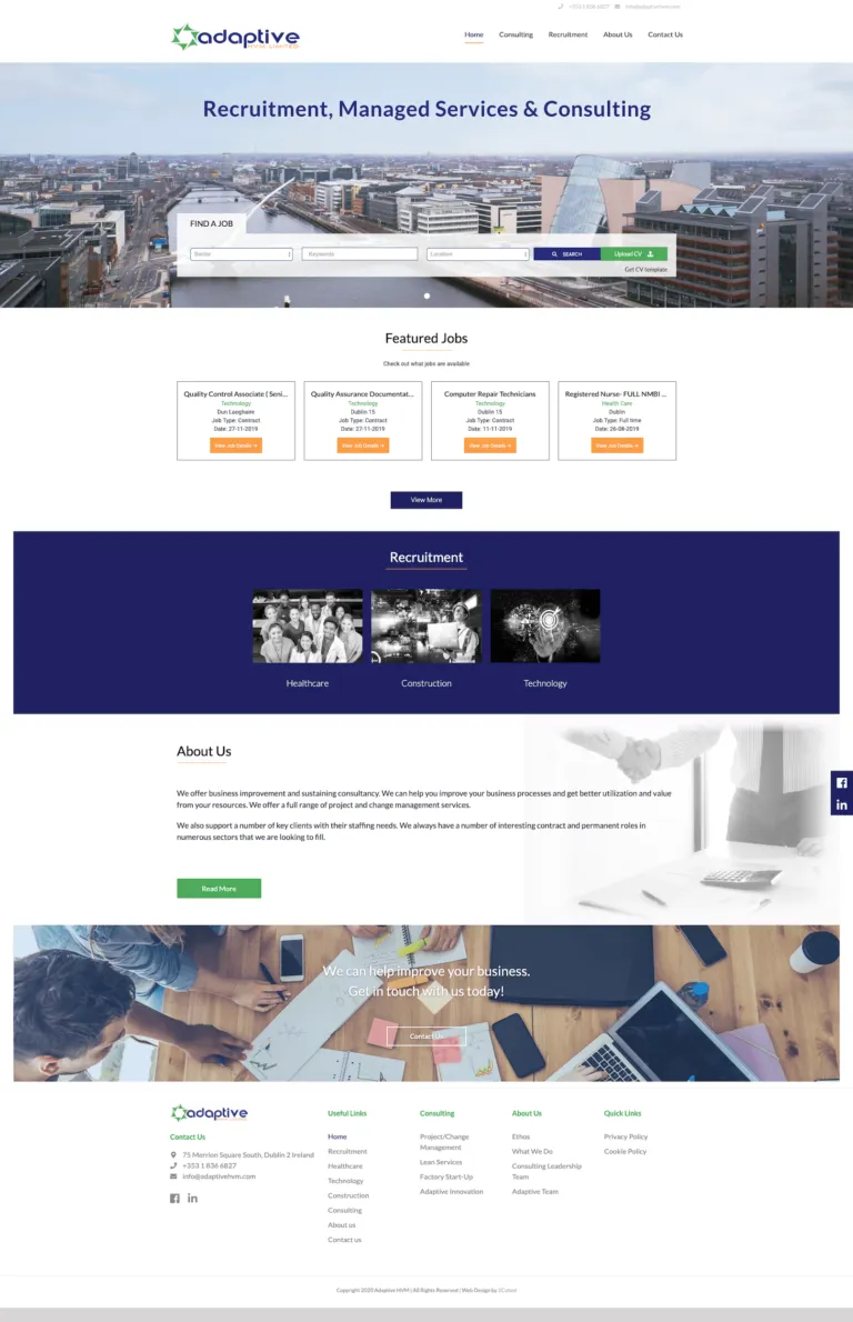 Adaptive HVM - 2Cubed Web Design