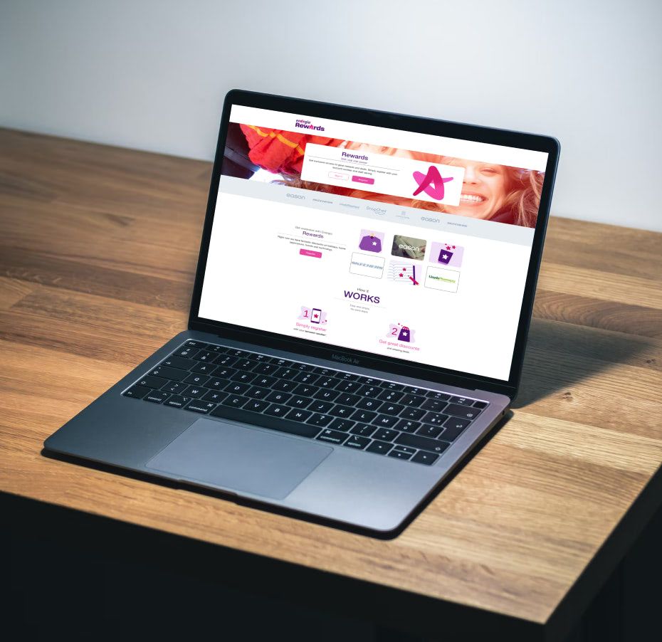 Energia Rewards - 2Cubed Web Design