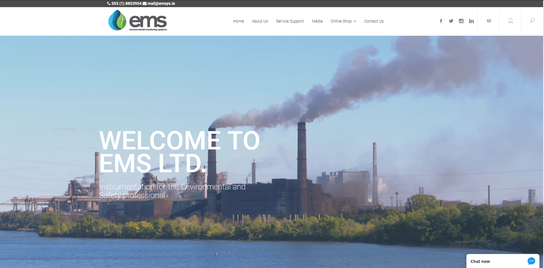 EMS Website | Website Design Ireland | Web Design Wexford & Dublin
